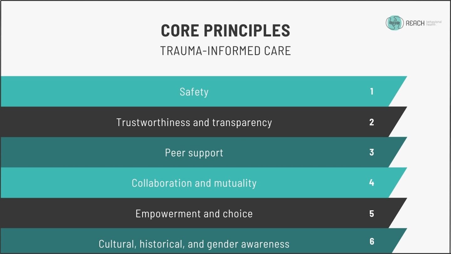 The 6 Core Principles Of Trauma Informed Care REACH